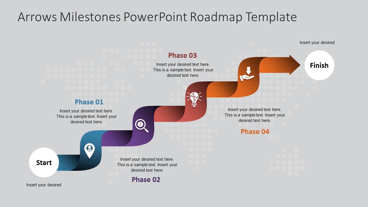 2 Steps PowerPoint Template - User's blog