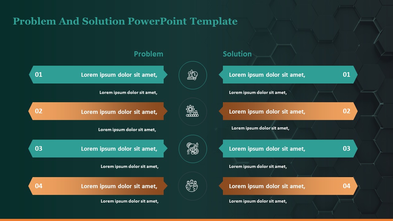 2 Steps PowerPoint Template - User's blog